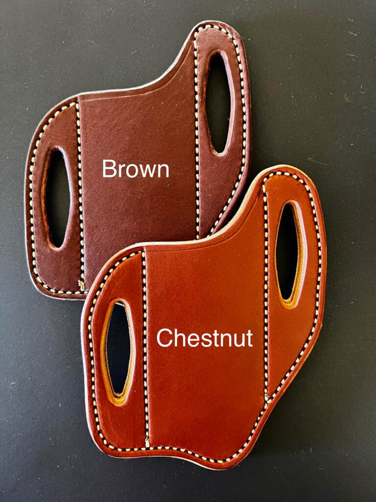 Pancake Knife Sheath – BSC Leathergoods